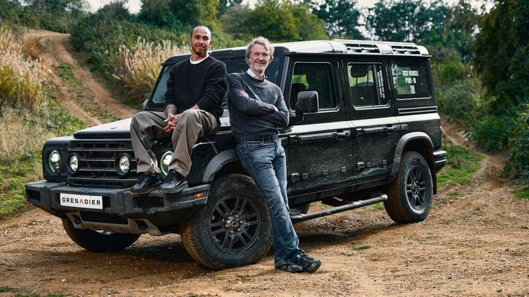 INEOS Grenadier receives seal of approval from Sir Lewis Hamilton ...